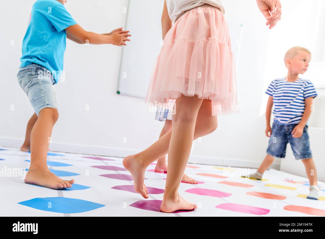 Group therapy session kids hi-res stock photography and images - Alamy