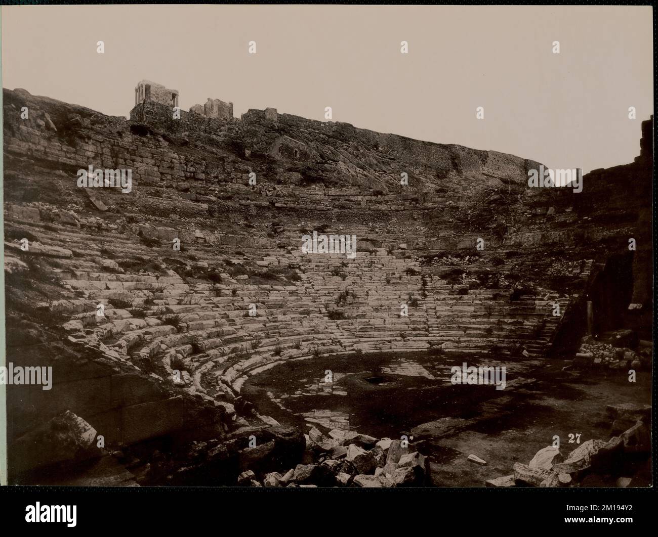 Théátre d'Hérode Atticus, vue intérieure , Archaeological sites ...