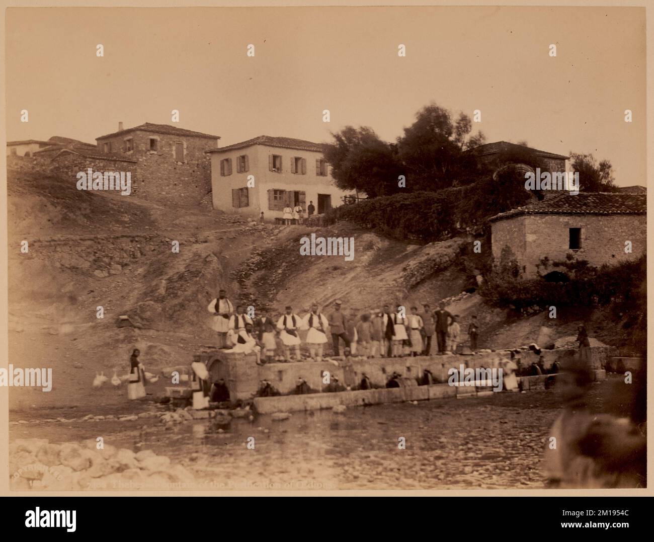 Thebes, fountain of the purification of Oedipus , Archaeological sites ...