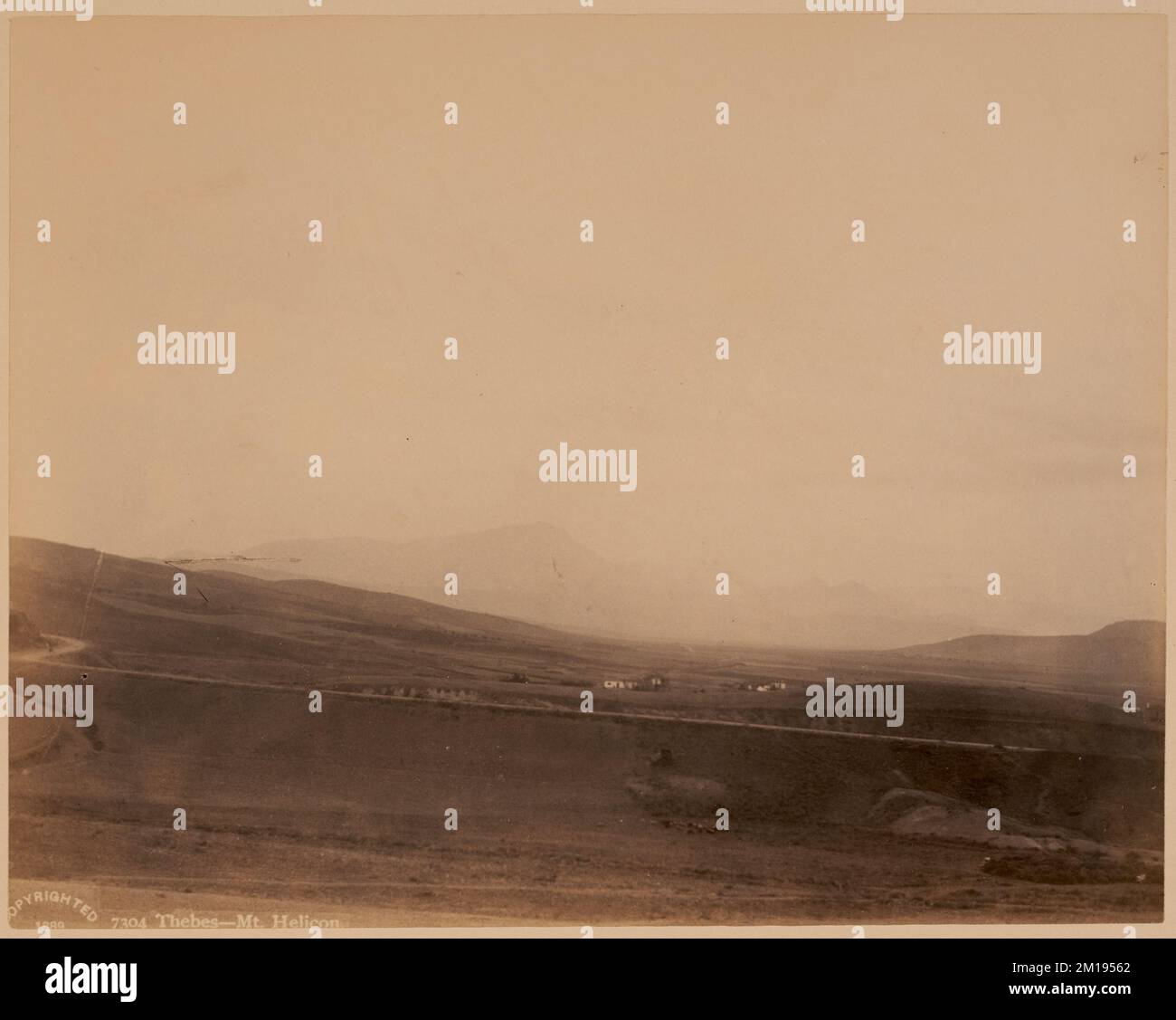 Thebes - Mt. Helicon , Mountains. Nicholas Catsimpoolas Collection ...