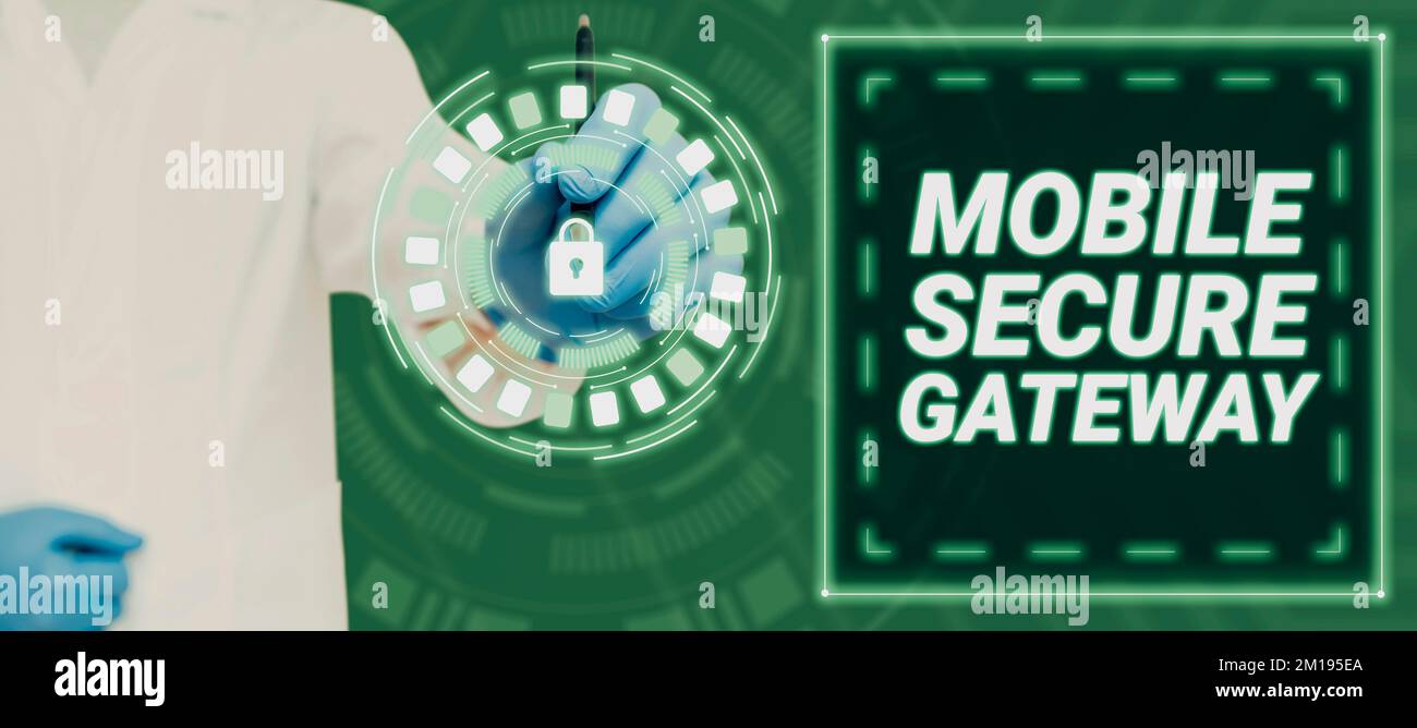 Mobile secure gateway hi-res stock photography and images - Alamy