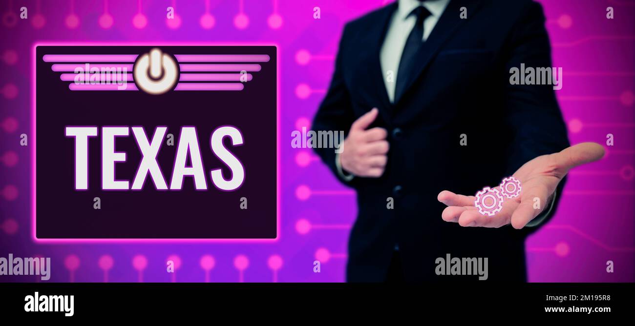 Conceptual display Texas. Word for based on Caddo word taysha meaning ...