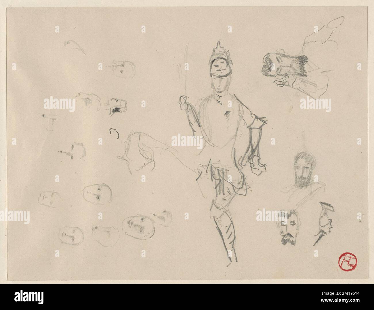 Thirteen head studies hi-res stock photography and images - Alamy