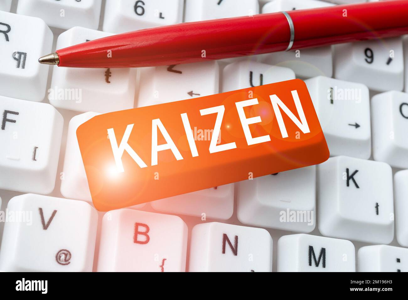 Conceptual caption Kaizen. Word for a Japanese business philosophy of ... Conceptual caption Kaizen. Word for a Japanese business philosophy of ...