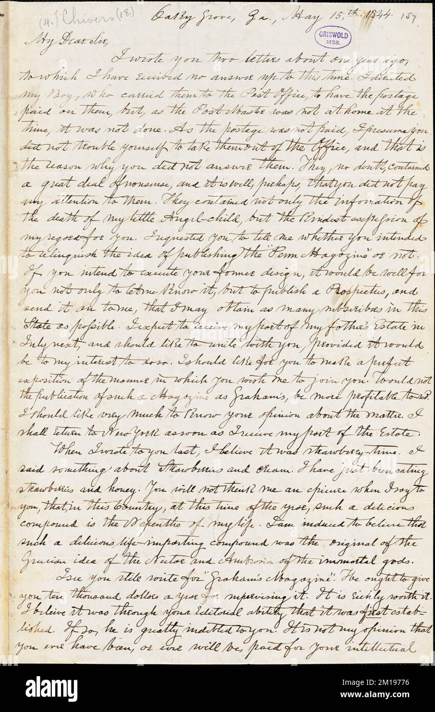 Richard h horne hi-res stock photography and images - Alamy