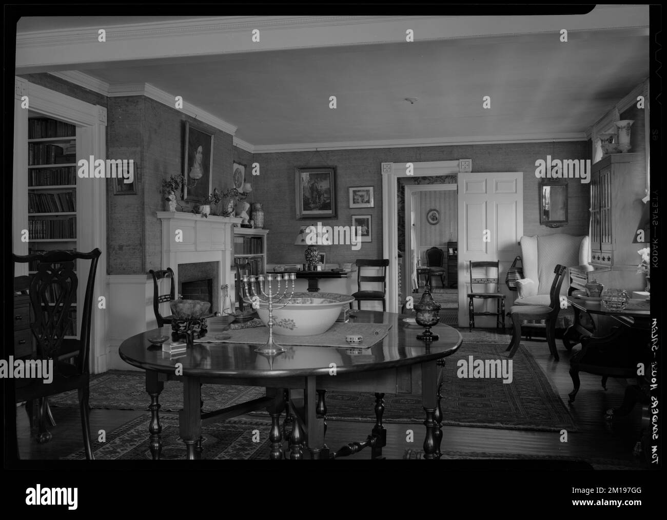 Thomas Sanders House, Salem, MA, interior , Rooms & spaces. Samuel ...