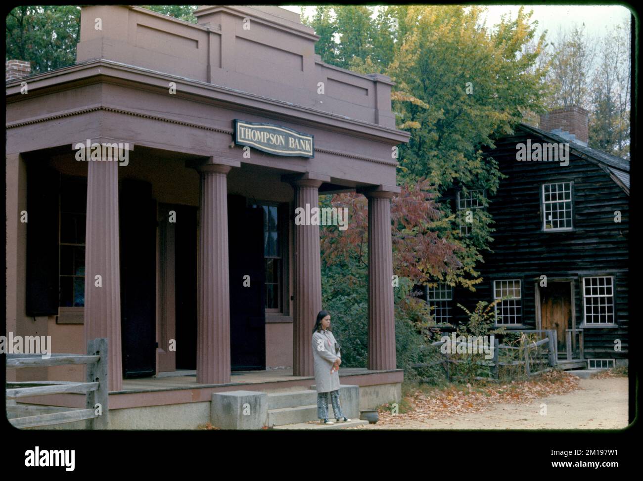 Thompson Bank, Old Sturbridge Village, Sturbridge, Massachusetts ...