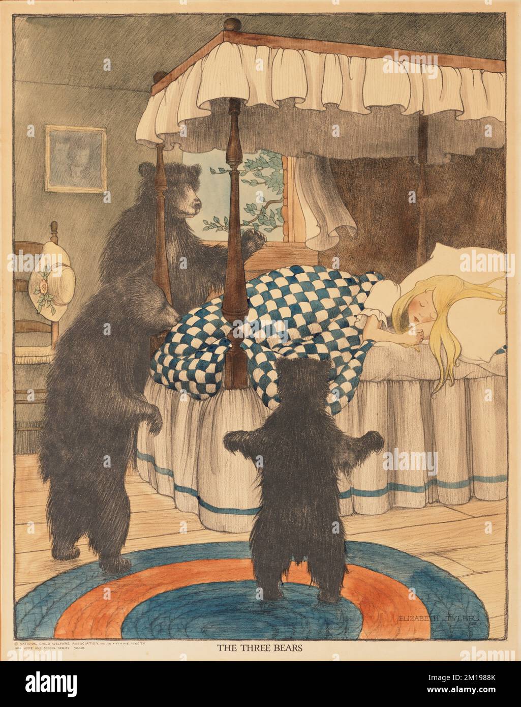 Three bears beds hi-res stock photography and images - Alamy