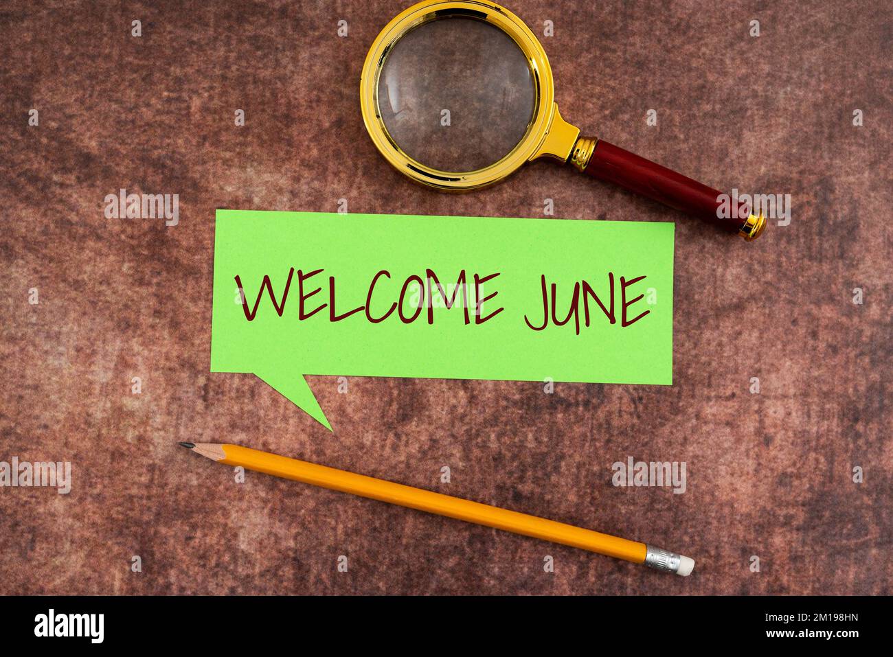 Hand writing sign Welcome June. Business approach Calendar Sixth Month ...