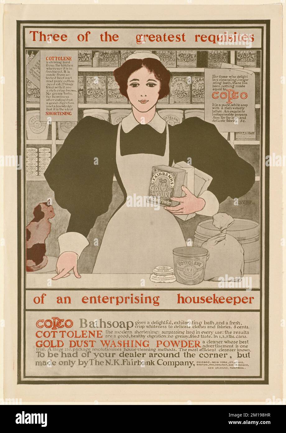 Three of the greatest requisites of an enterprising housekeeper - Copco ...