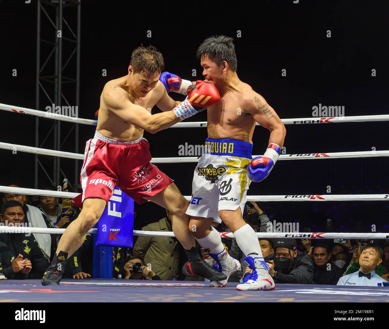 Goyang, South Korea. 11th Dec, 2022. Former Filipino boxer Emmanuel ...
