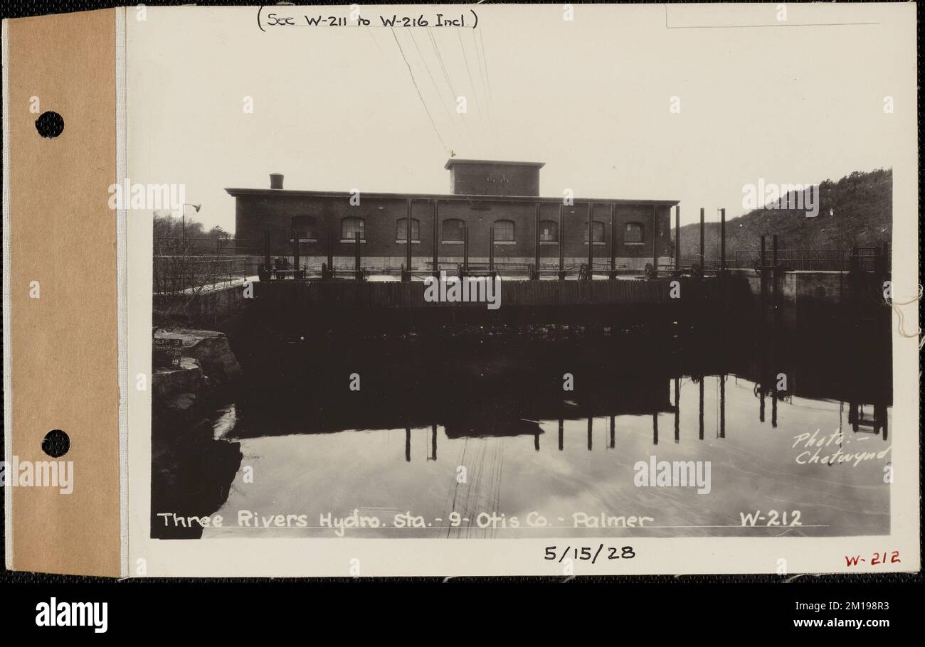 Three Rivers hydroelectric, 9, Otis Co., Palmer, Mass., May 15, 1928 ...