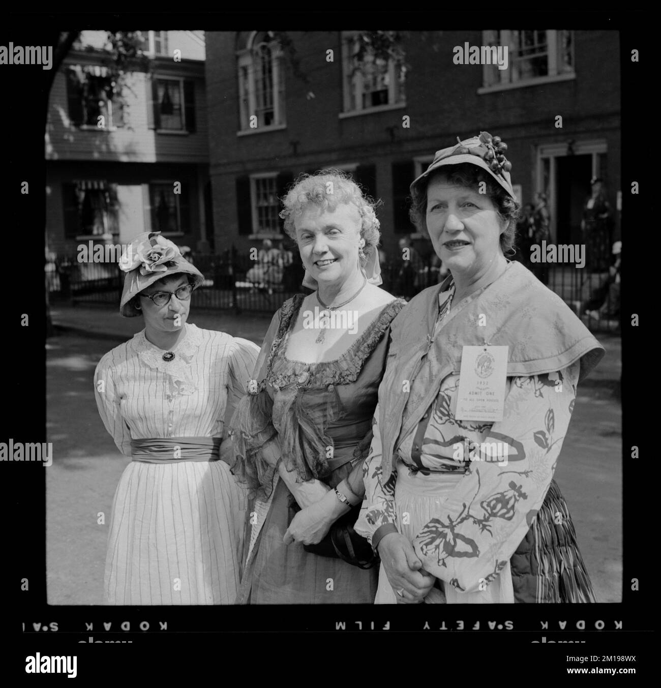 Three women, Chestnut Street Day , Festivals, Costumes. Samuel ...