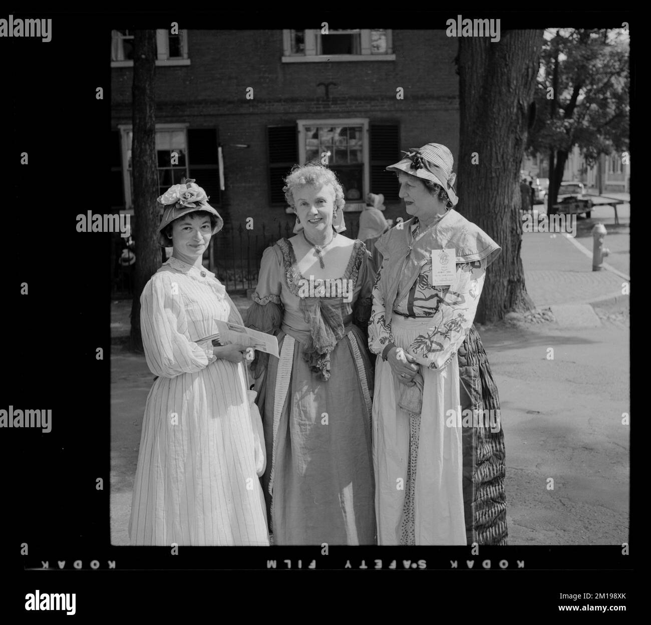 Three women, Chestnut Street Day , Festivals, Costumes. Samuel ...