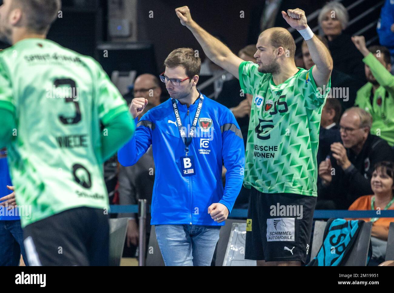 Berlin, Germany. 11th Dec, 2022. Handball: Bundesliga, Füchse Berlin ...