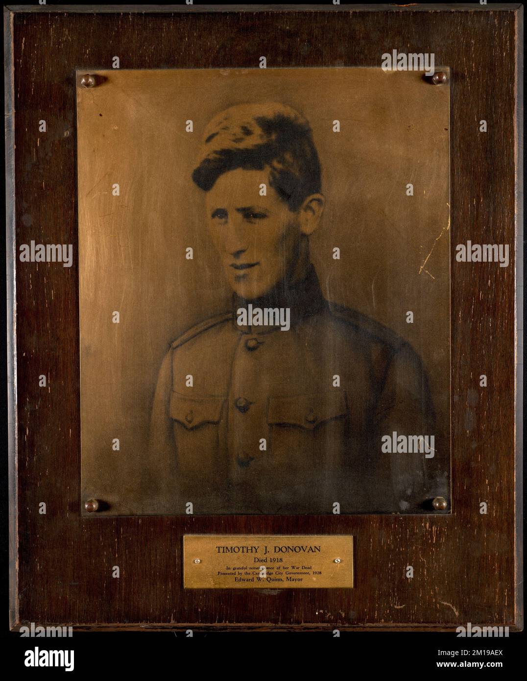Timothy J. Donovan, died 1918 , Soldiers, World War, 1914-1918 Stock ...