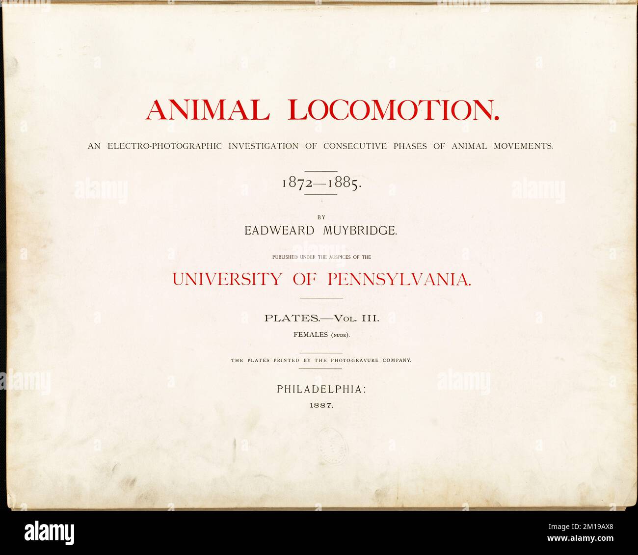Title page , an electro-photographic investigation of consecutive ...