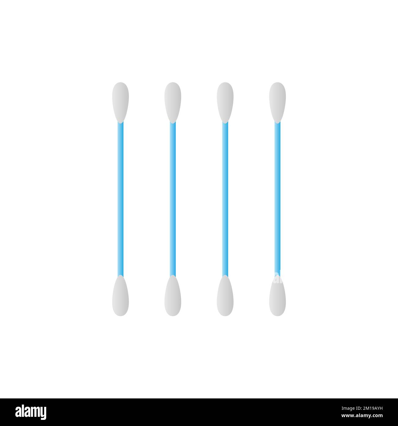 Cotton swabs isolated on white background Stock Vector Image & Art - Alamy