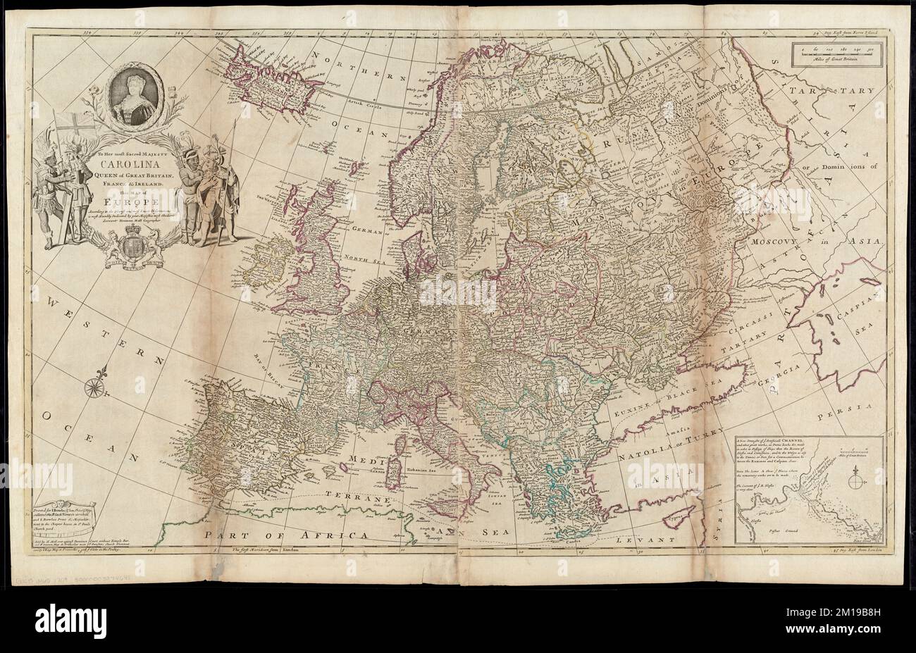 To Her most Sacred Majesty Carolina Queen of Great Britain, France ...