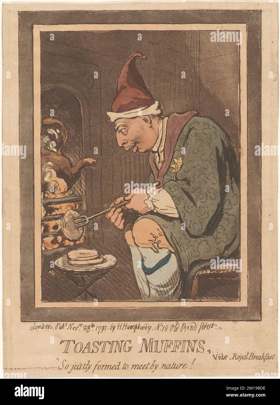 Toasting muffins, vide royal breakfast , Kings, Eating & drinking ...