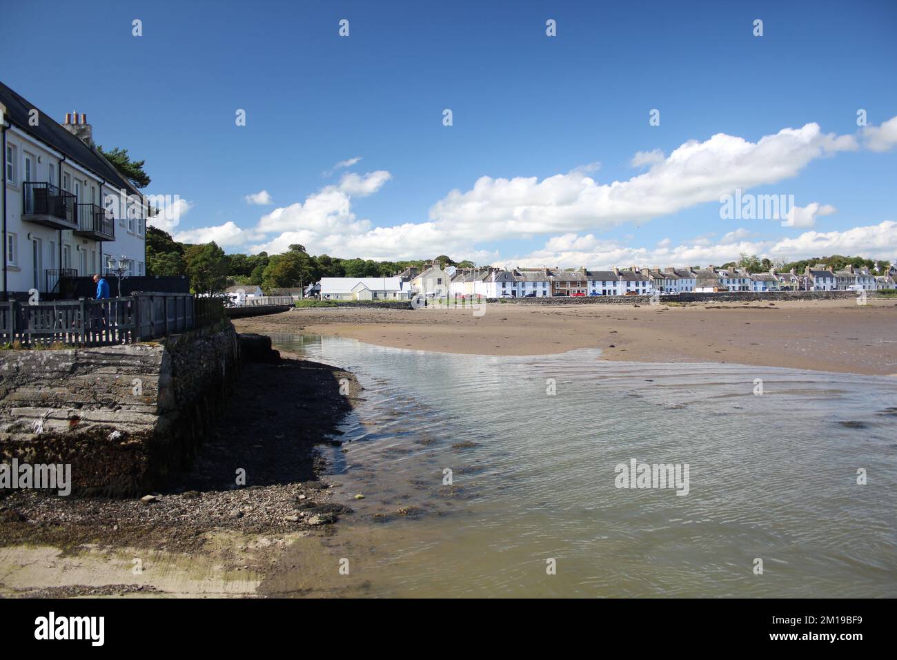 Village of garlieston hi-res stock photography and images - Alamy