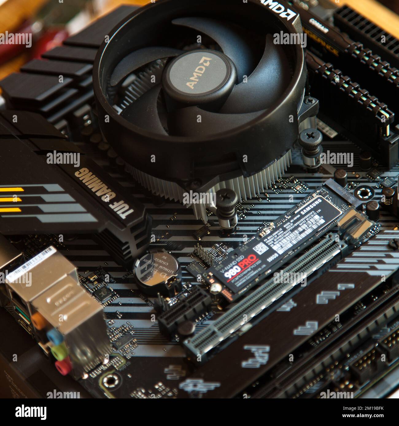 Enjoy exceptional performance with the Asus Tuf Gaming B450M Pro S ...