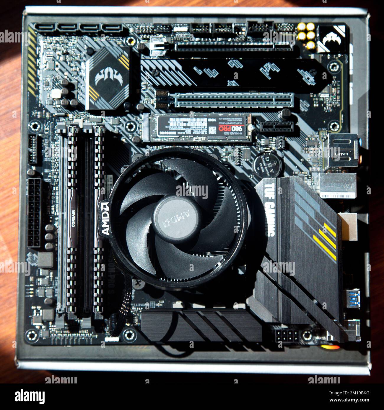 Enjoy exceptional performance with the Asus Tuf Gaming B450M Pro S ...