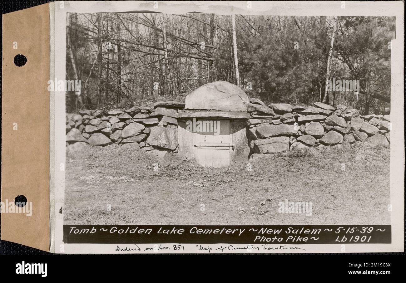 Map of golden lake hi-res stock photography and images - Alamy