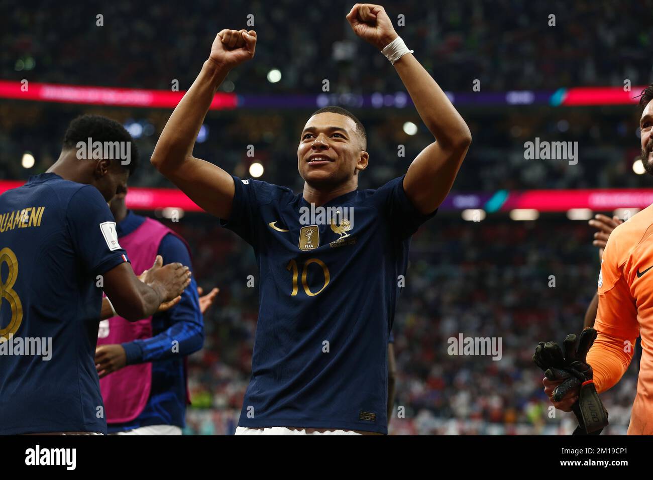 Mbappe world cup 2022 celebration hi-res stock photography and images ...