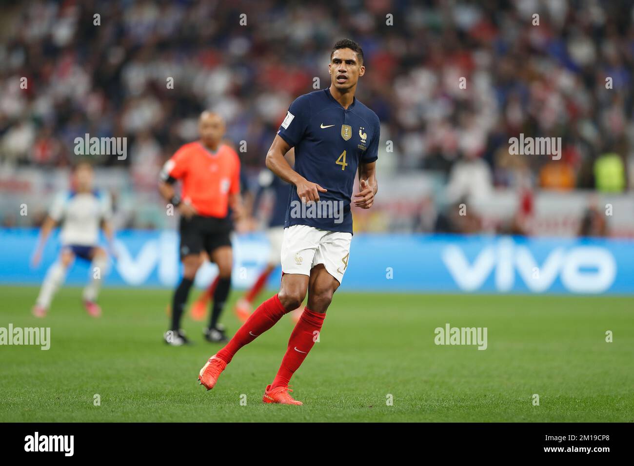 Al Khor, Qatar. 10th Dec, 2022. Raphael Varane (FRA) Football/Soccer ...