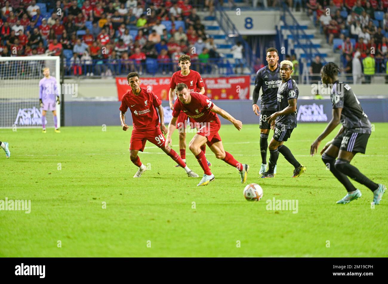 Dubai, UAE, 11th December 2022. Action from the 2022 Dubai Super Cup ...