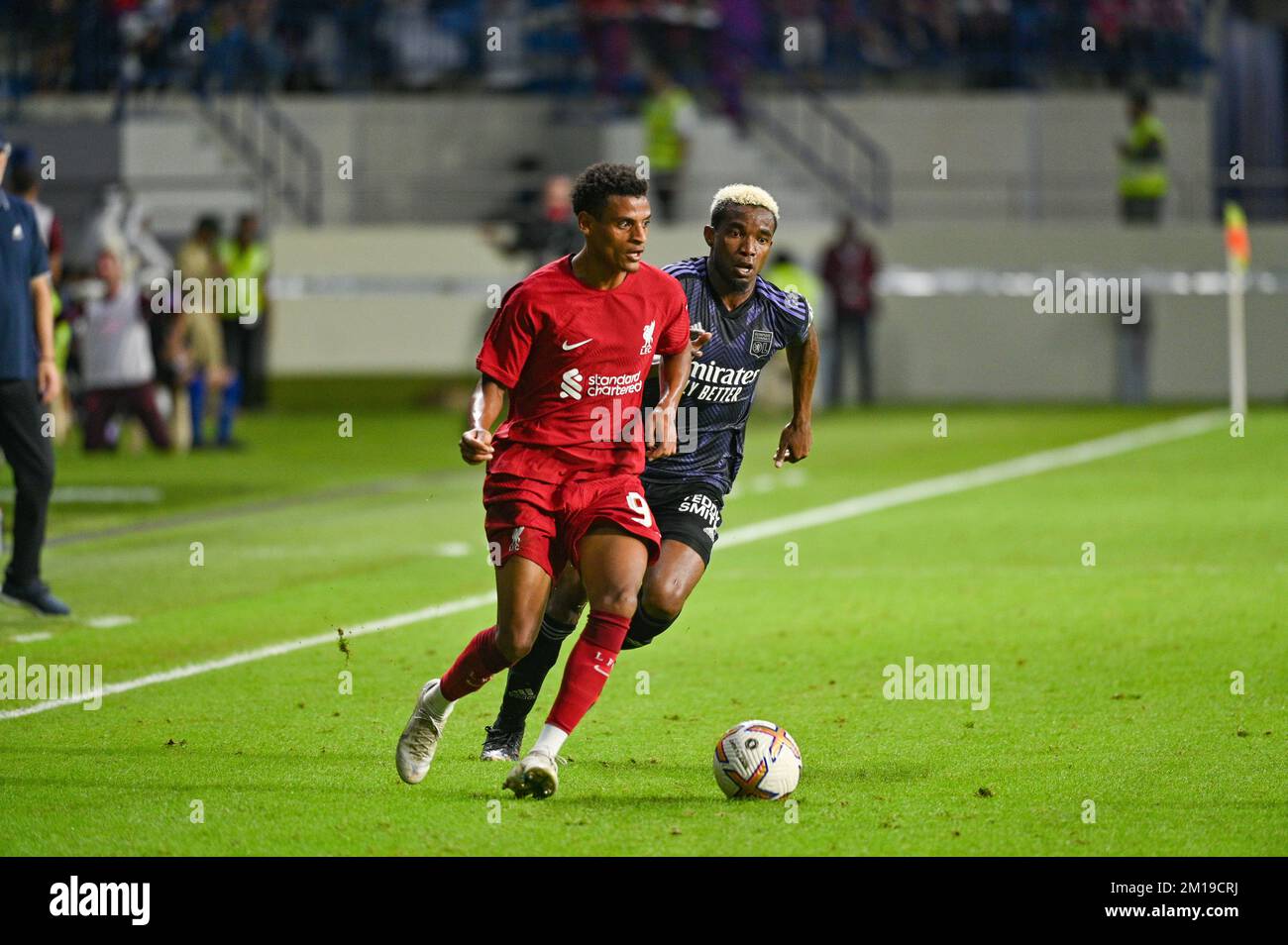 Dubai, UAE, 11th December 2022. Action from the 2022 Dubai Super Cup ...
