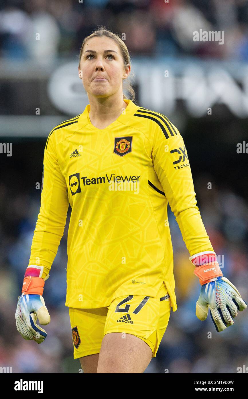 Mary Earps #27 of Manchester United during the The FA Women's Super ...