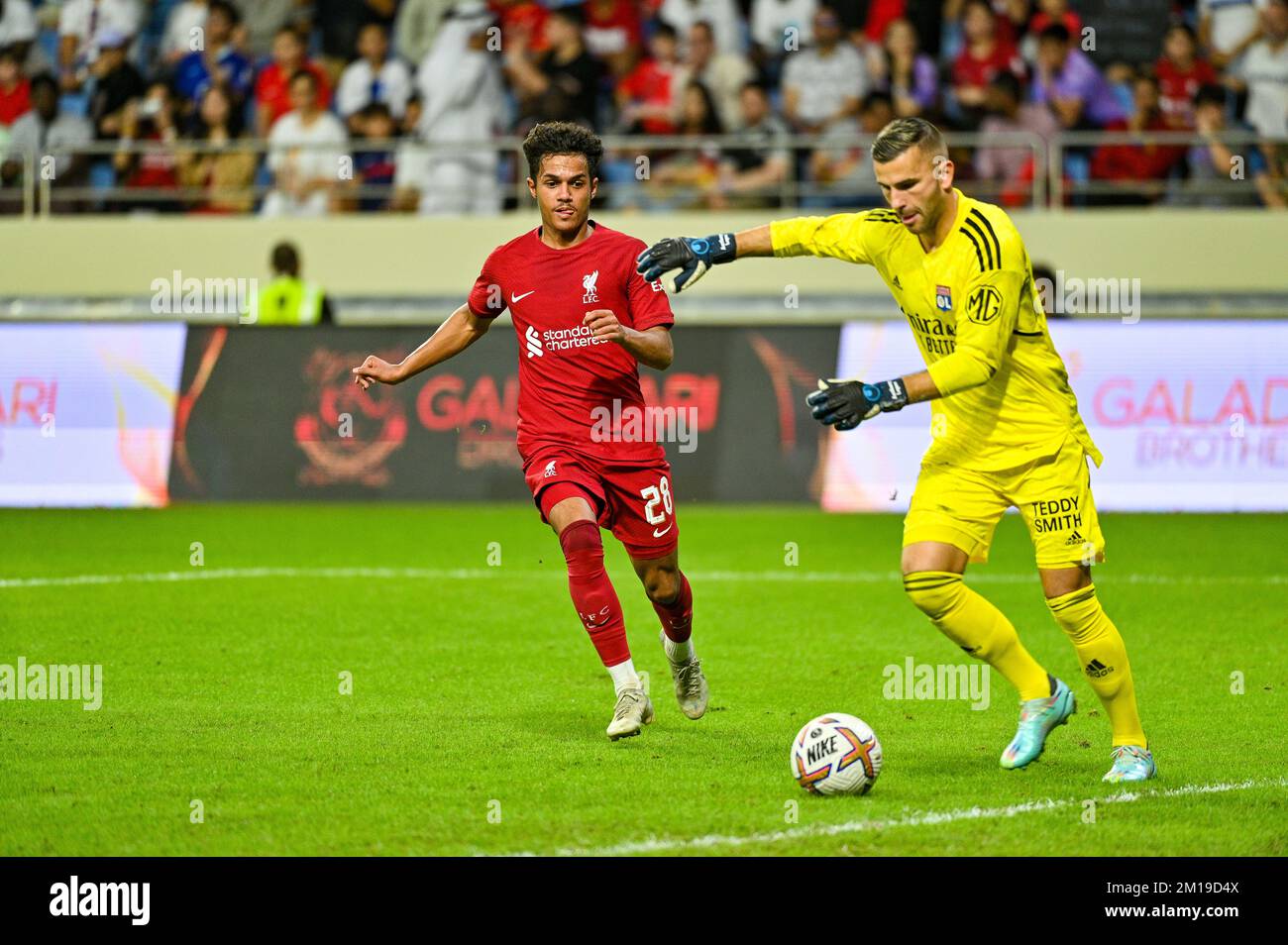 Dubai, UAE, 11th December 2022. Action from the 2022 Dubai Super Cup ...