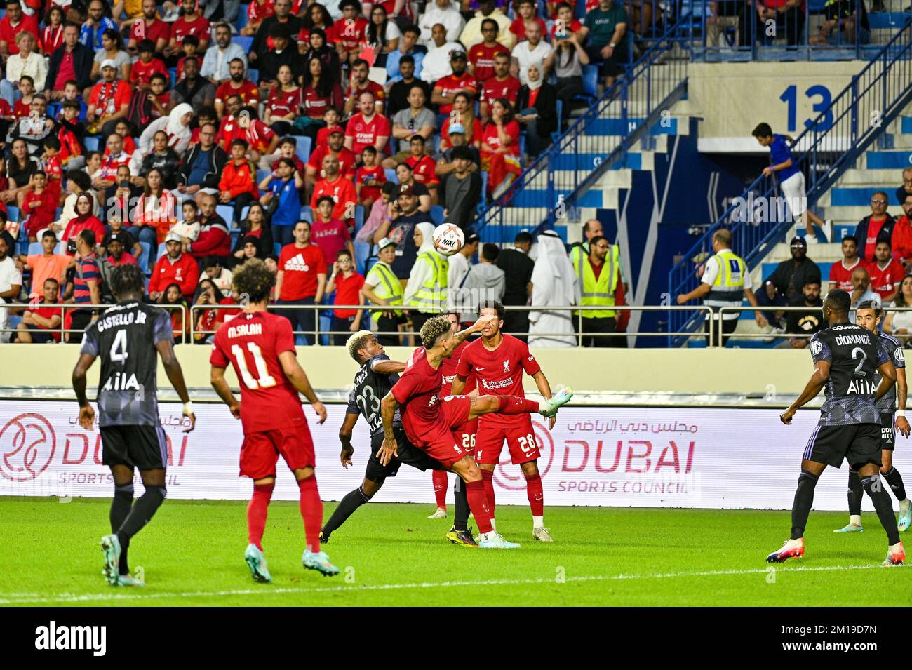 Dubai, UAE, 11th December 2022. Action from the 2022 Dubai Super Cup ...