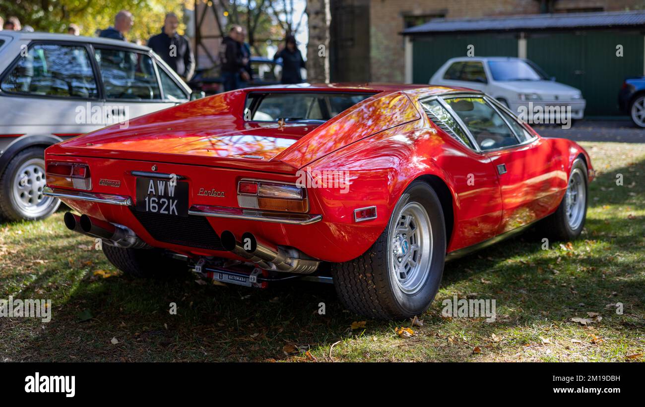 1972 De Tomaso Pantera ‘AWW 162K’ on display at the October Scramble ...