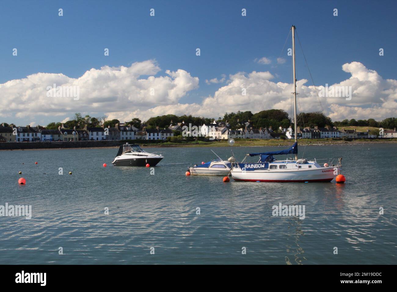 Garlieston fishing village hi-res stock photography and images - Alamy