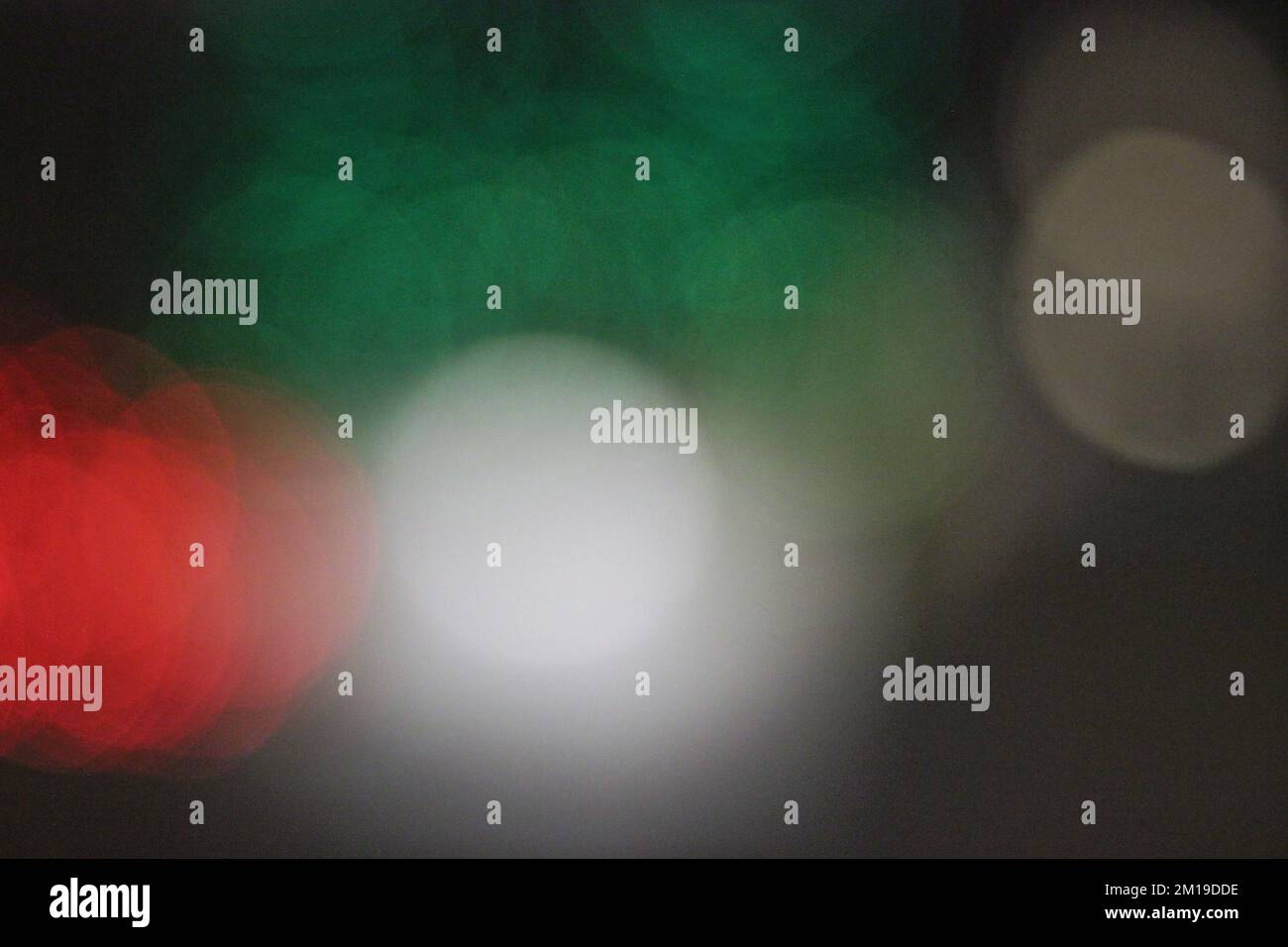 Blurry dreamy view of bright colorful lights Stock Photo - Alamy