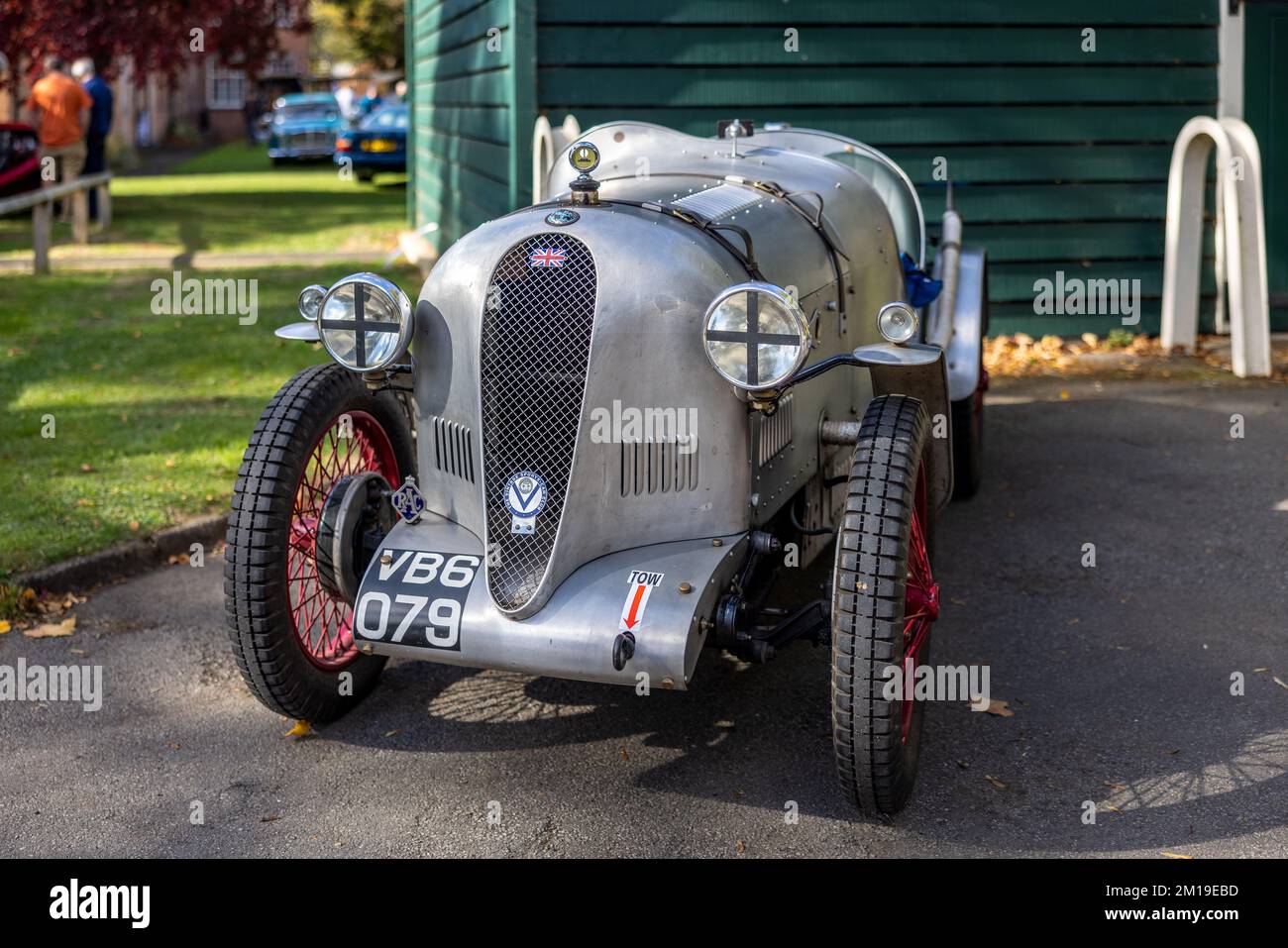 1929 Triumph Super Seven ‘VB 6079’ on display at the October Scramble ...