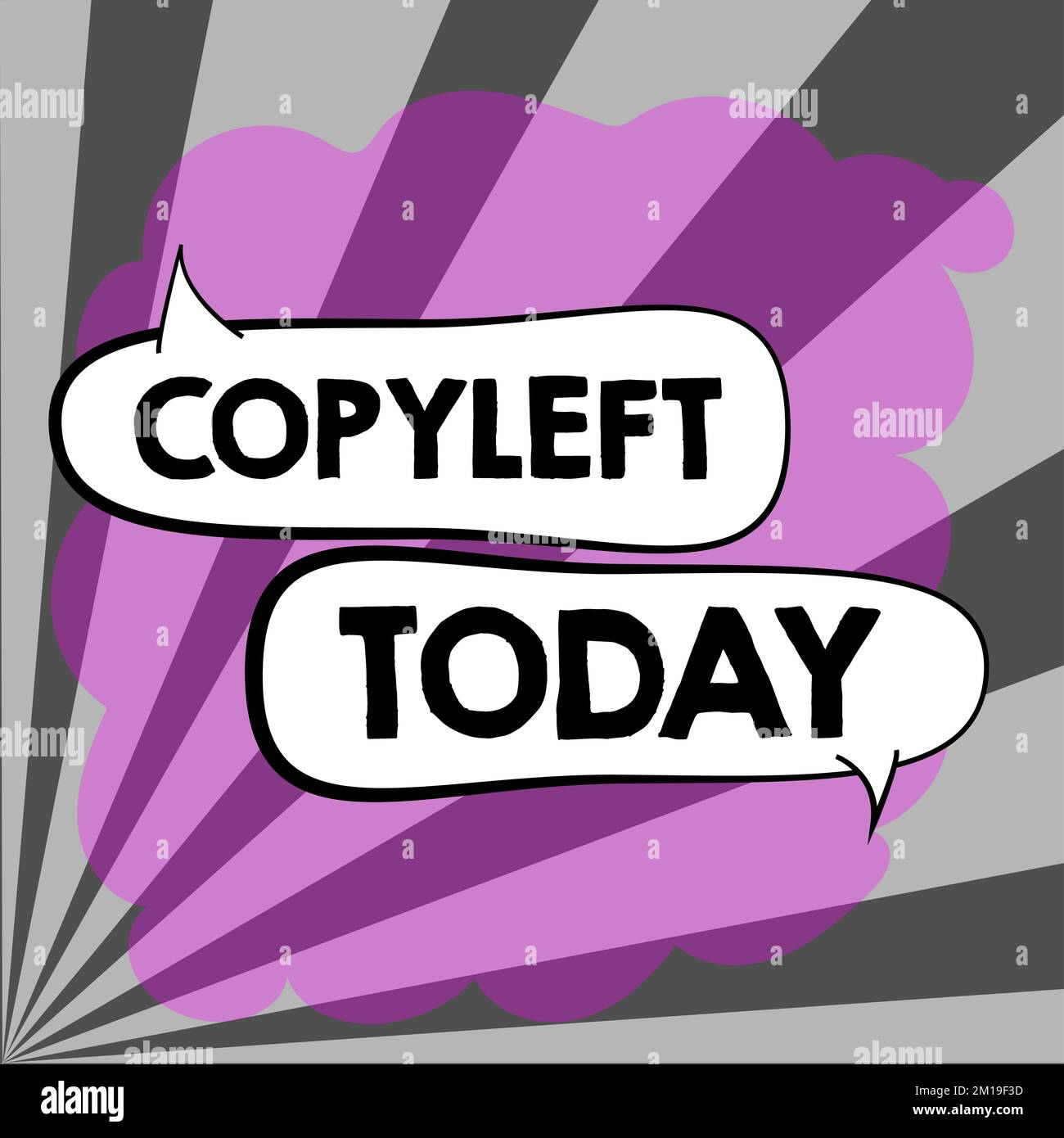 Text caption presenting Copyleft. Word Written on the right to freely ... Text caption presenting Copyleft. Word Written on the right to freely ...