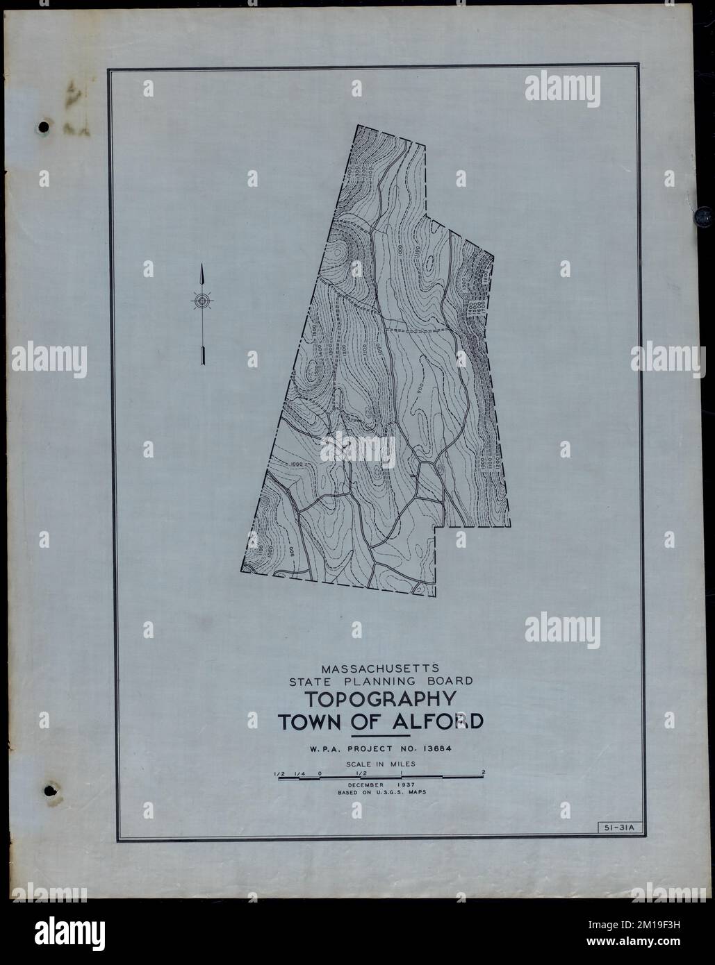 Topography Town of Alford , Roads, Cities and towns, Land use mapping ...