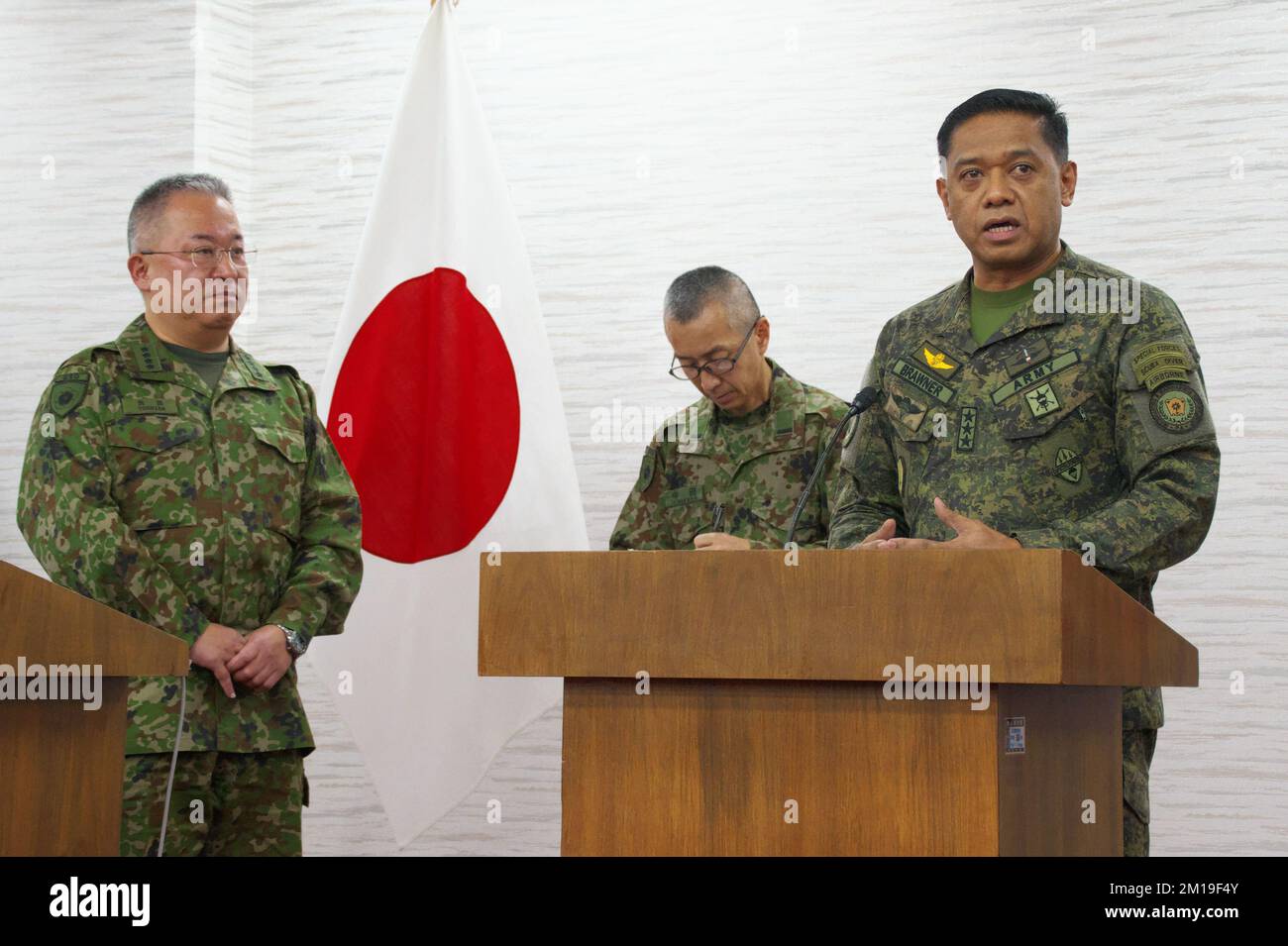Tokyo, Japan. 11th Dec, 2022. Philippine Army, Commander, Lit Gen Romeo ...