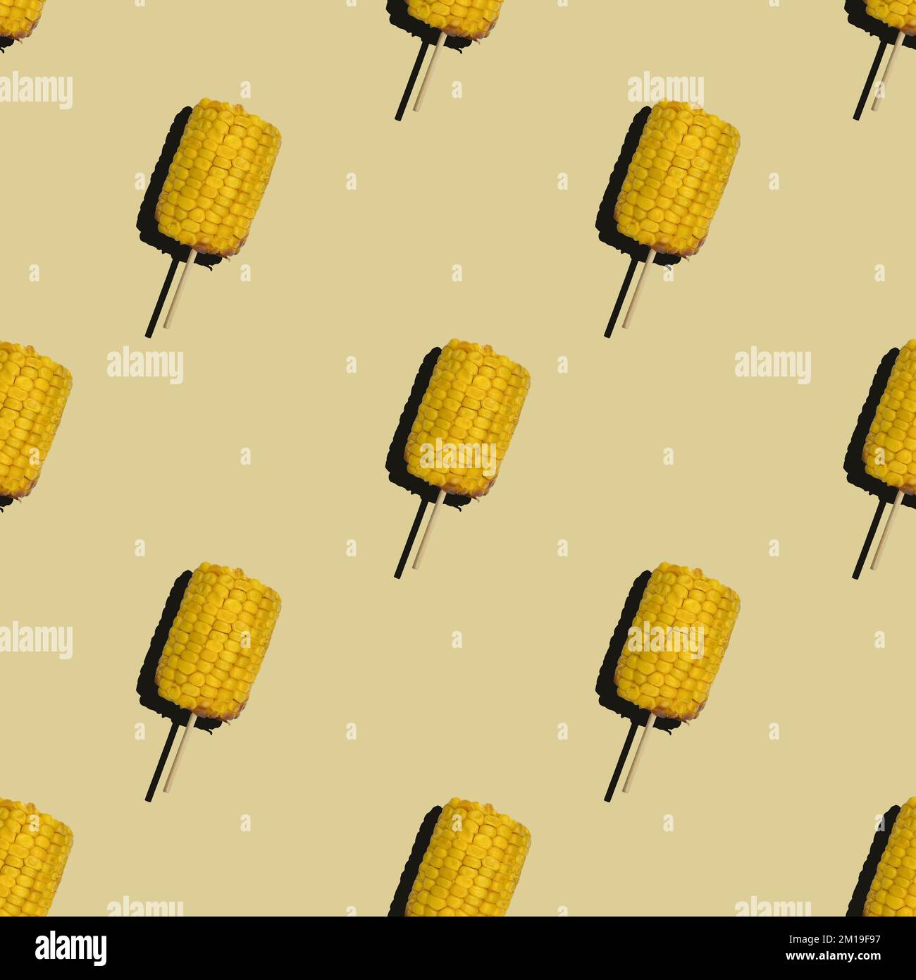 Popcorn seamless pattern hi-res stock photography and images - Alamy