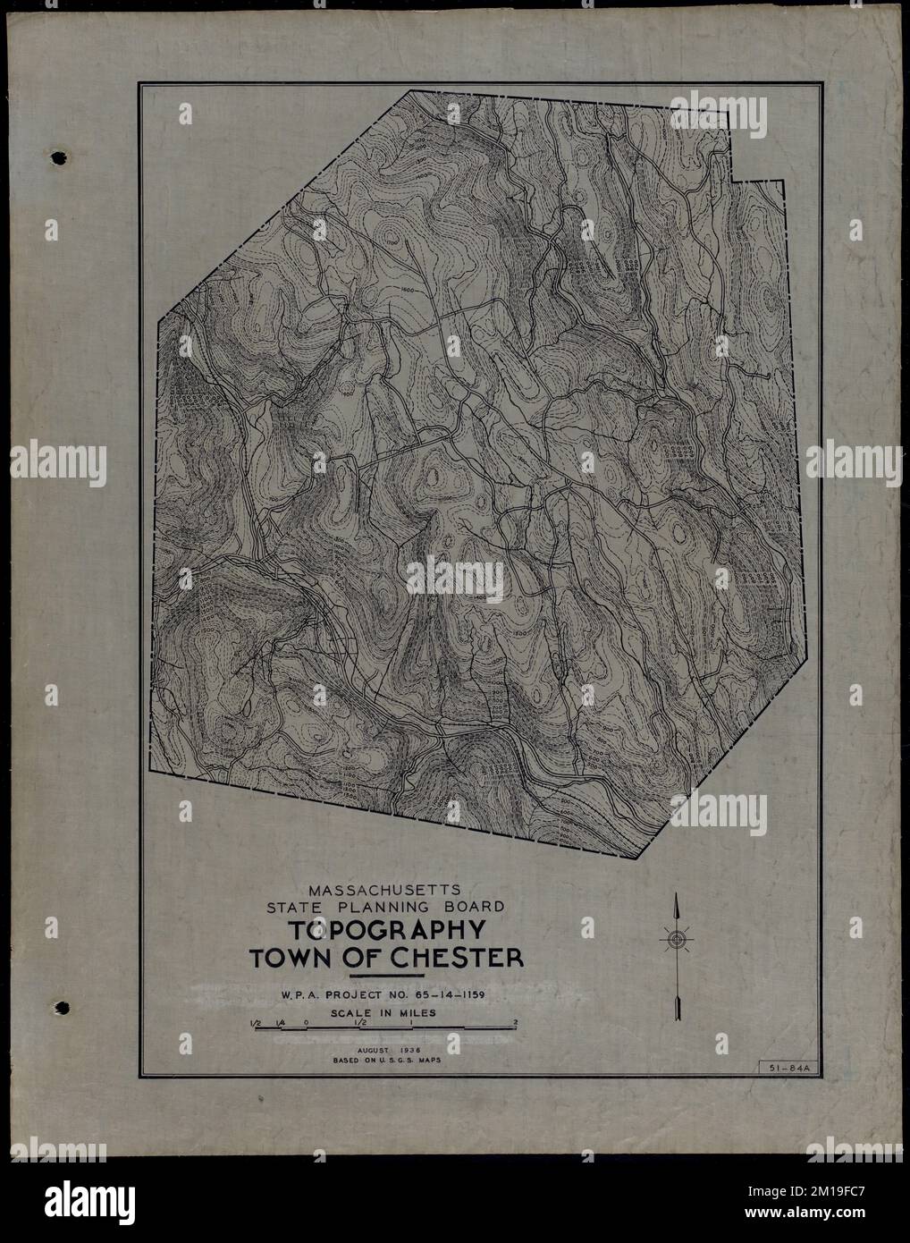 Topography Town of Chester , Roads, Cities and towns, Land use mapping ...
