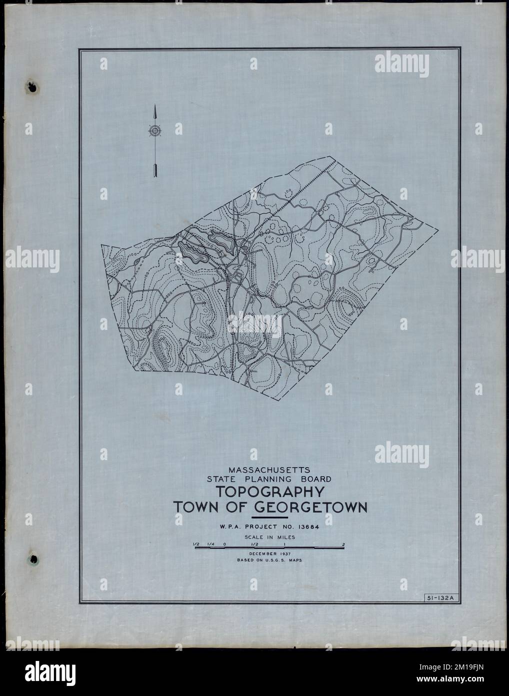 Topography Town of Georgetown , Roads, Cities and towns, Land use ...