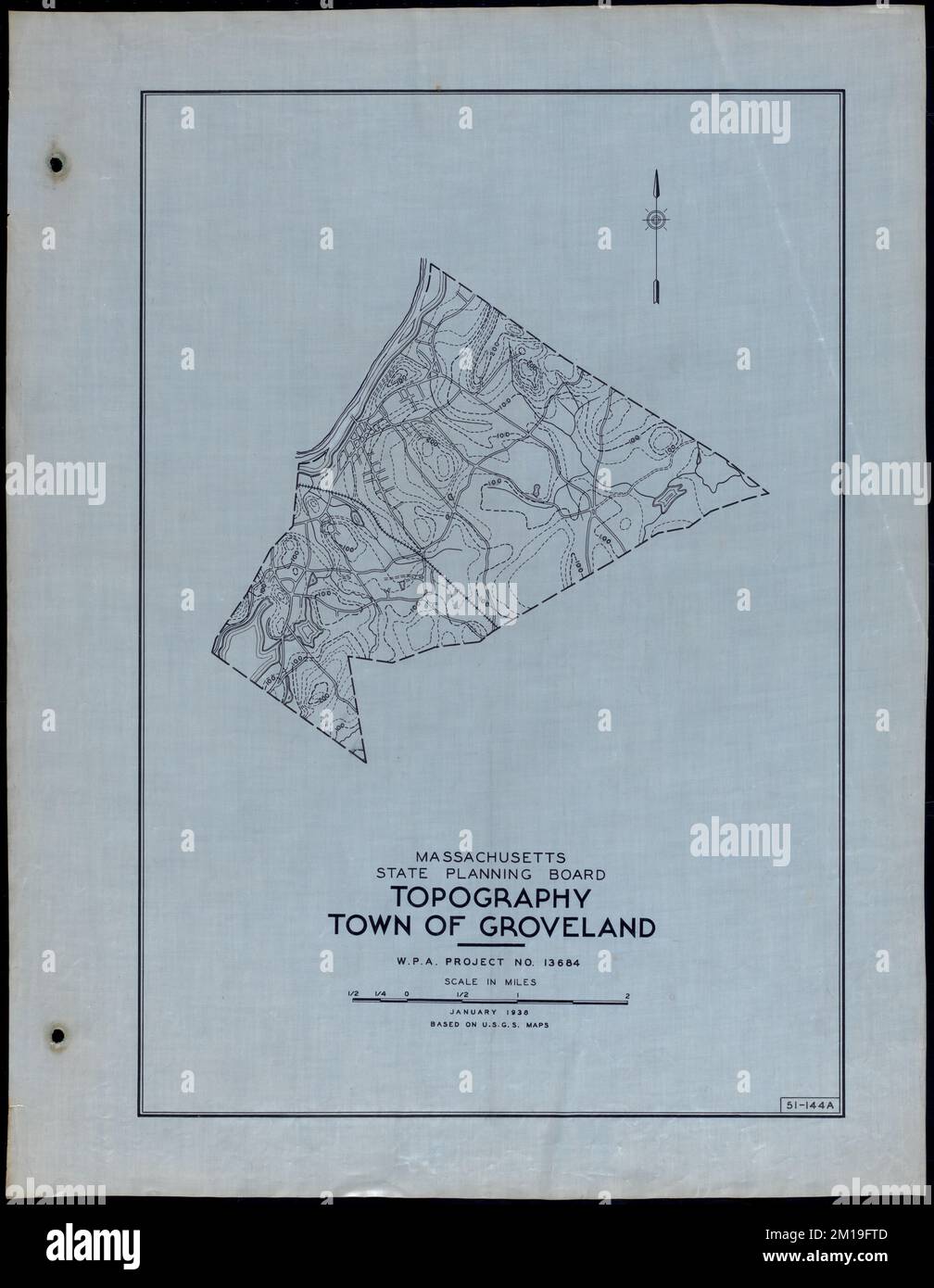Topography Town of Groveland , Roads, Cities and towns, Land use ...