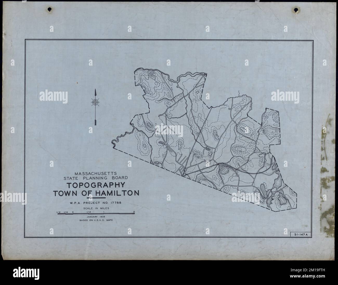 Topography Town of Hamilton , Roads, Cities and towns, Land use mapping ...