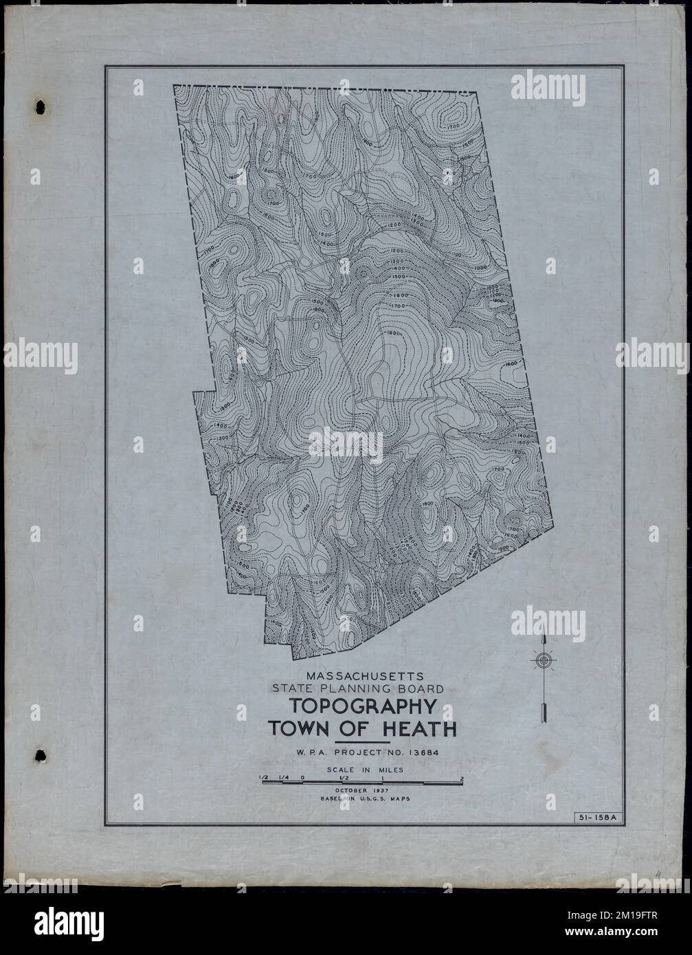 Topography Town of Heath , Roads, Cities and towns, Land use mapping ...