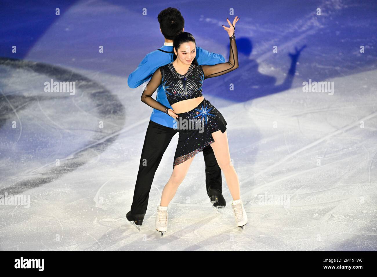 Hannah LIM & Ye QUAN (KOR), during Exhibition Gala, at the ISU Grand ...