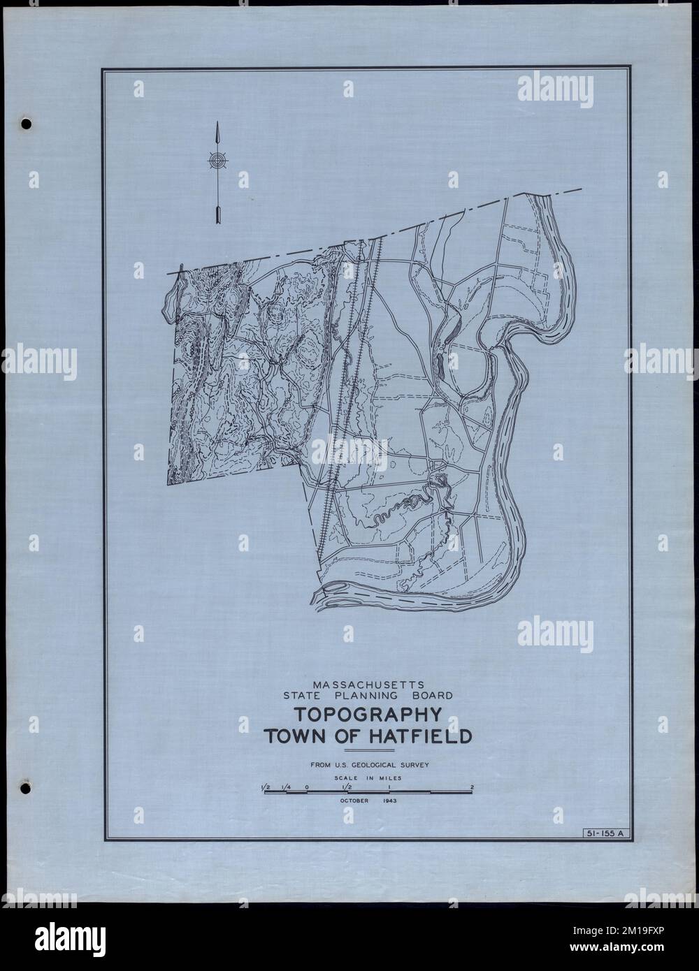 Topography Town of Hatfield , Roads, Cities and towns, Land use mapping ...